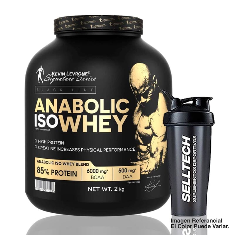 Proteína Anabolic Iso Whey 2kg Snickers Shakers KEVIN LEVRONE ...