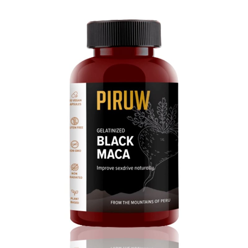 Maca Negra Piruw 100 Cápsulas PIRUW | falabella.com