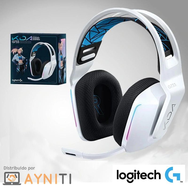 Audífono logitech g g733 kda lightspeed wireless league of legends x ...