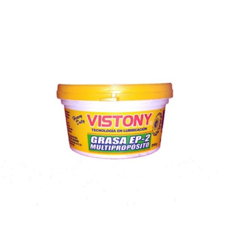 Grasa Multiproposito Litio EP-2 Amarilla 120gr - Vistony VISTONY ...