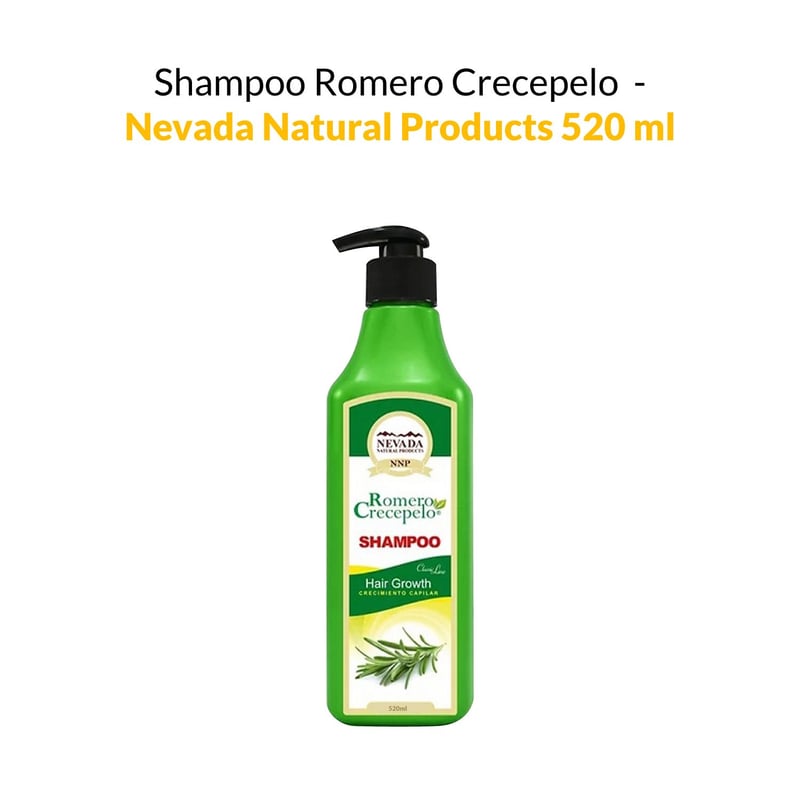 Shampoo Romero Crecepelo - Nevada Natural Products 520 ml. GENERICO ...