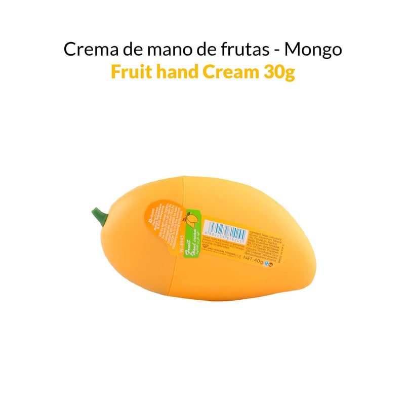 Crema de Mano de Frutas Mango - Fruit Hand Cream 30g. GENERICO ...