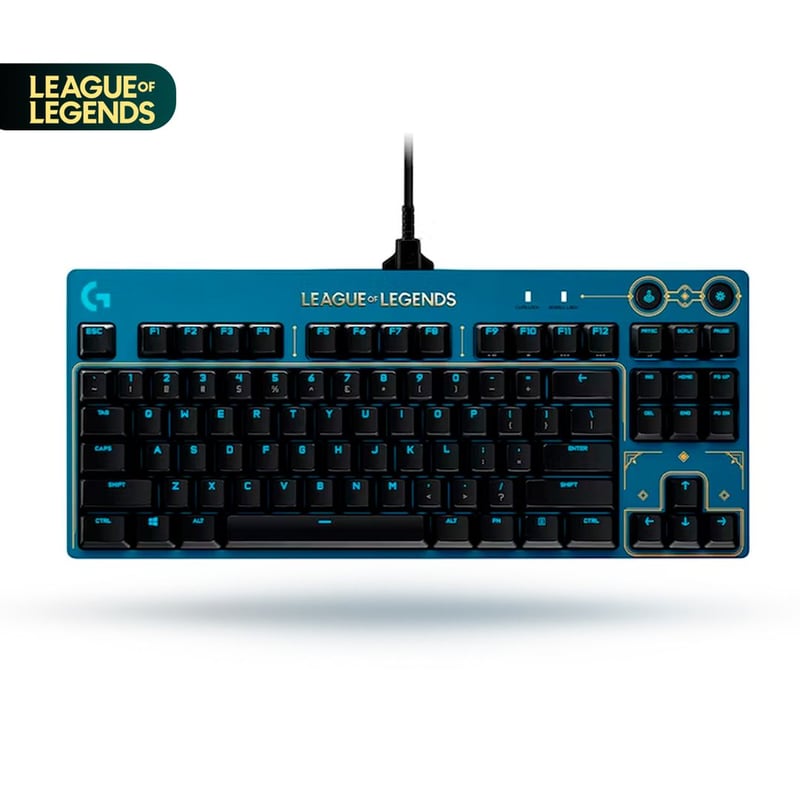 Teclado Mecánico Logitech Gpro lol2 GX Brown League of Legends LOGITECH ...