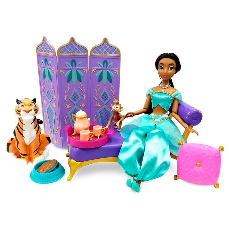 Playset Disney Store Jasmine y Rajá Aladdin DISNEY | falabella.com