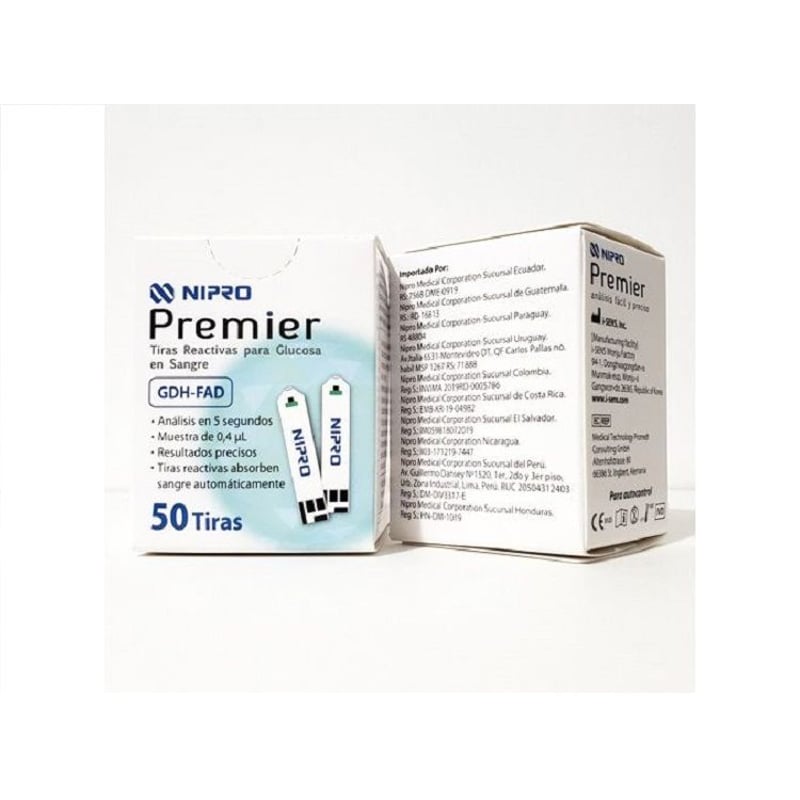 Tiras Reactivas NIPRO PREMIER NIPRO | falabella.com