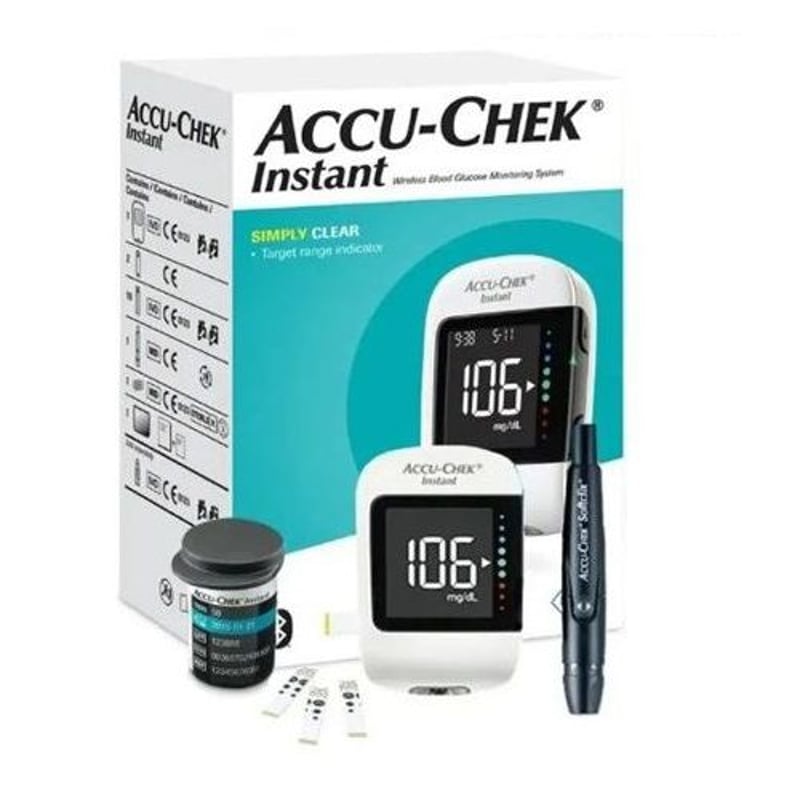 GLUCOMETRO ACCU-CHEK INSTANT ACCU CHEK | falabella.com