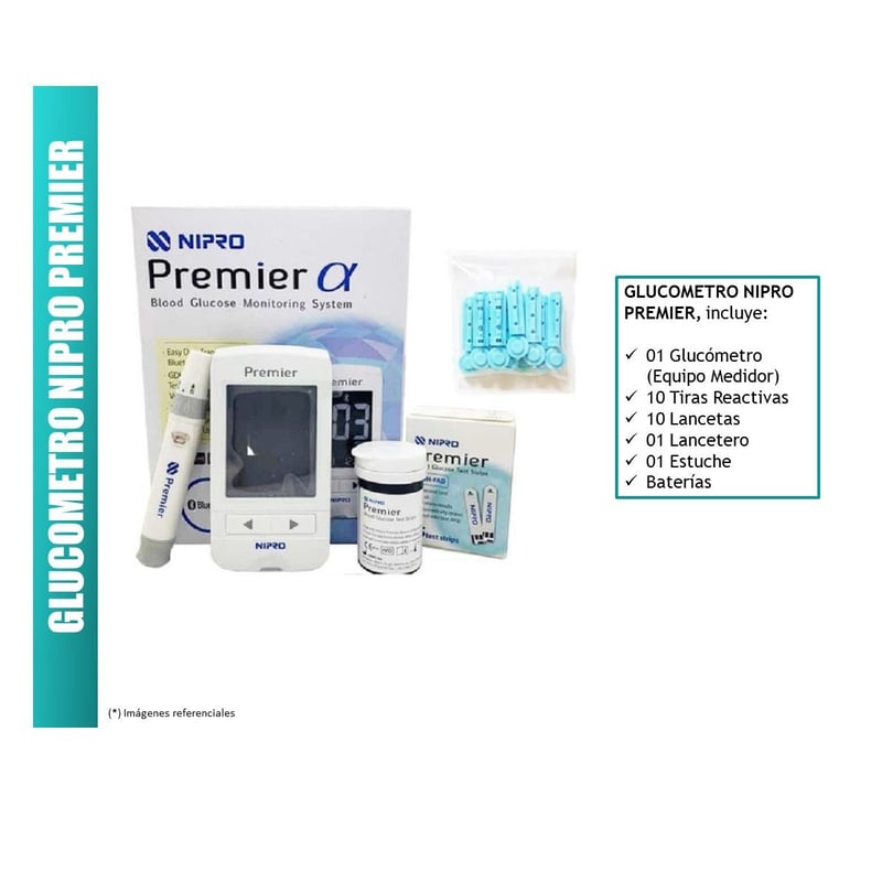 GLUCOMETRO NIPRO PREMIER NIPRO | falabella.com