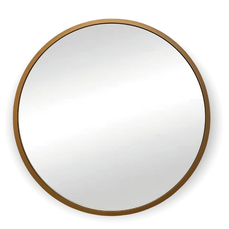 ESPEJO CIRCULAR 60 CM CON MARCO ORO RURAL | falabella.com