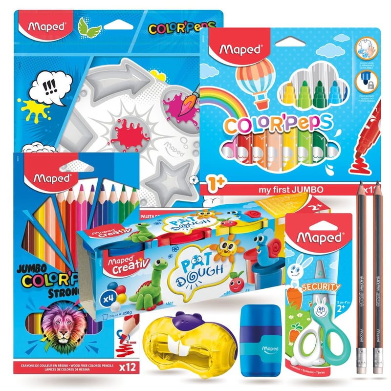 Pack Jumbo Creativ kinder MAPED | falabella.com