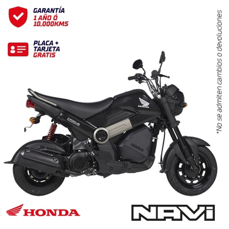 MOTO HONDA NAVI NEGRO 110cc INCLUYE CARGO BOX HONDA | falabella.com