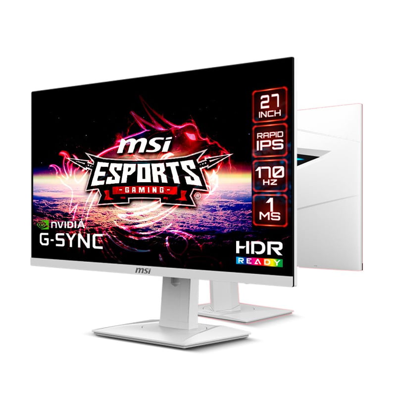 Monitor MSI 27 OPTIX G274RW 170Hz IPS Full HD G-SYNC - Blanco MSI ...