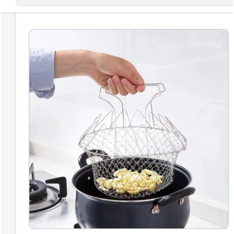 Malla Coladora de Acero Inoxidable para Ollas AURELA | falabella.com