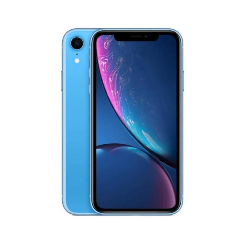 Celular Apple iPhone XR Azul 64 GB Reacondicionado APPLE | falabella.com