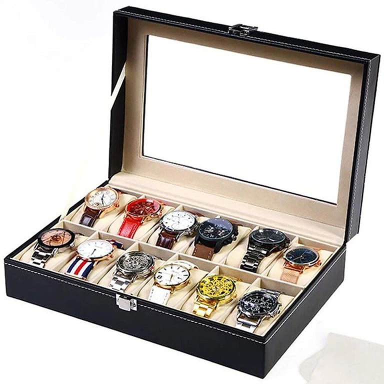Organizador Porta Relojes X12 Biocuero GENERICO | falabella.com