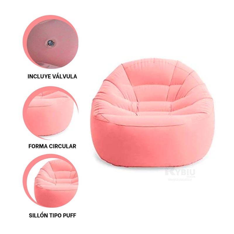 Circular Sillon de Marca Puff GENERICO | falabella.com