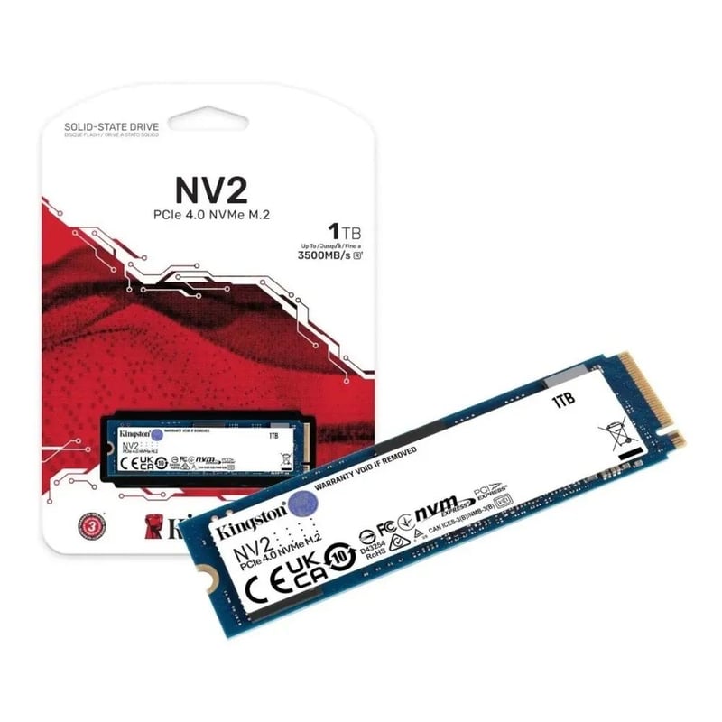Disco Sólido SSD Kingston NV2 1 Tb PCIe 4.0 NVMe M.2 2280 KINGSTON | falabella.com