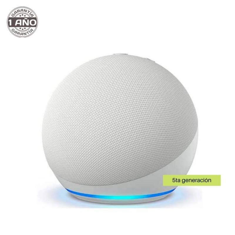 PARLANTE INTELIGENTE ALEXA ECHO DOT 5TA GEN BLA AMAZON | falabella.com