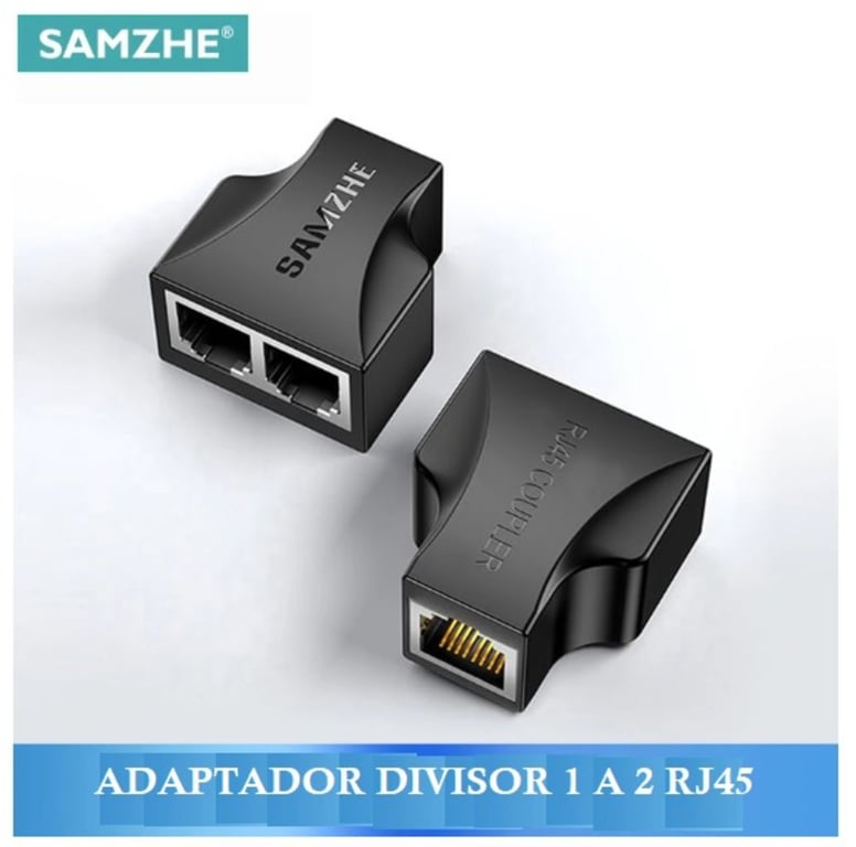 Adaptador de 1 a 2 Puertos de Cable de red Rj45 GENERICO | falabella.com