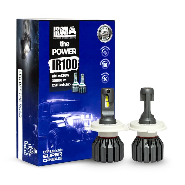 Kit Focos Iron Led Ir100 Tecnología Alemana Auto Camioneta GENERICO ...