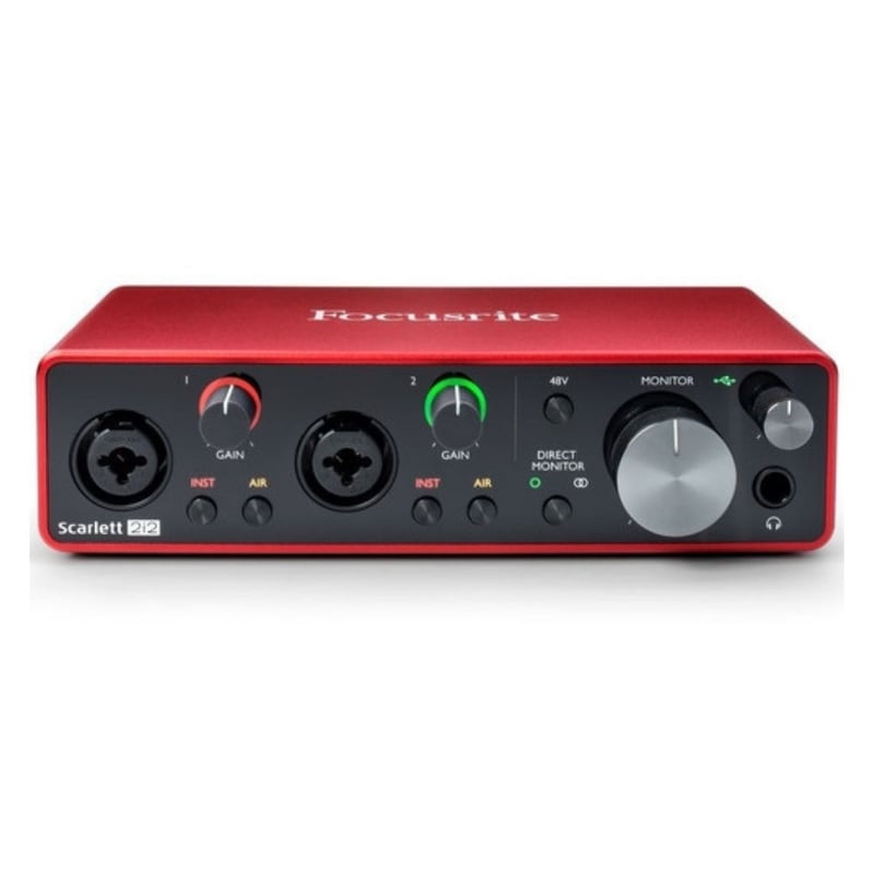 Focusrite Scarlett 2i2 - Interfaz de Audio FOCUSRITE | falabella.com