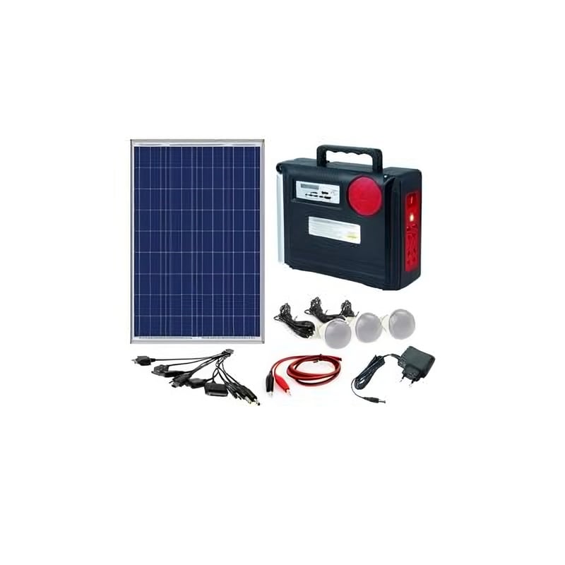 Kit Solar Portátil CAFINI Panel Solar SISTEMA DE ILUMINACIÓN CAFINI ...