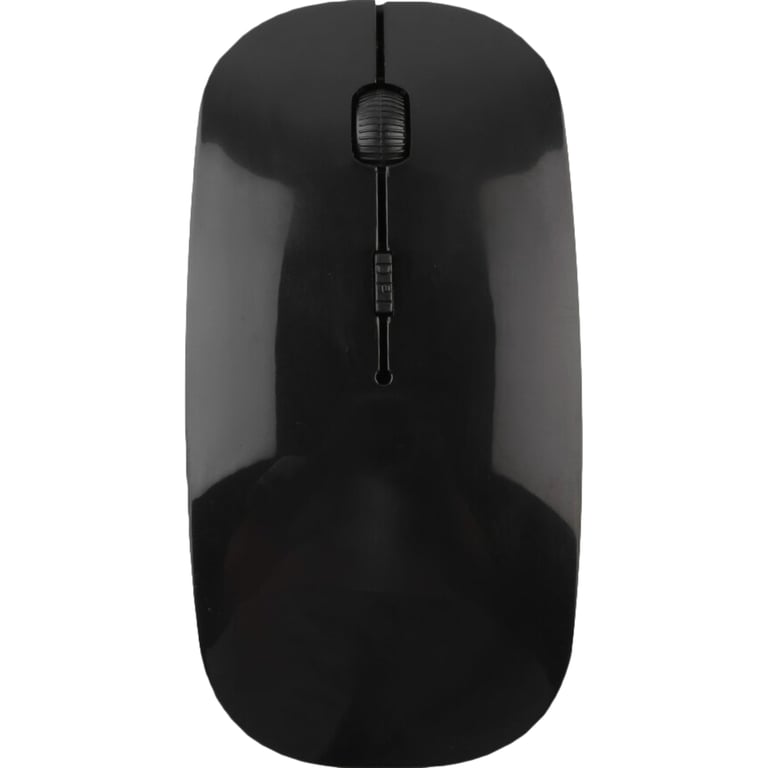 Mouse Inalámbrico Slim 4D Grande Standard - Negro IMPORTADO MC ...