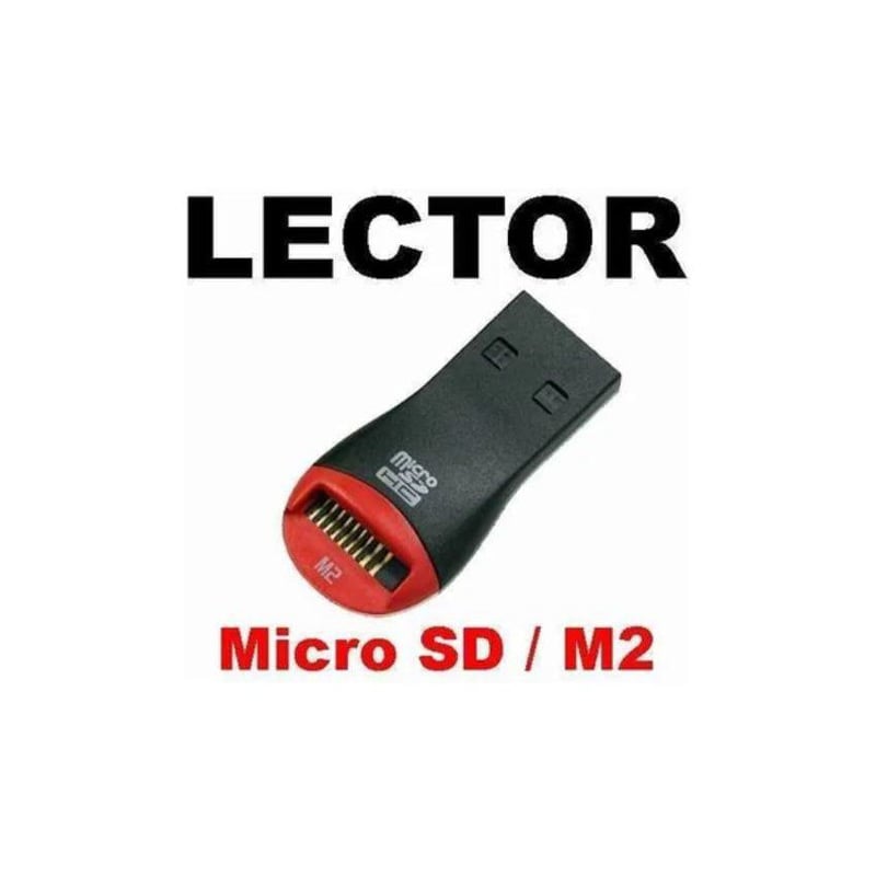 Lector de memoria - adaptador micro sd y m2 a usb GENERICO | falabella.com