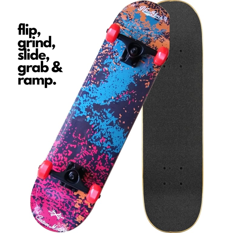 Skateboard 31-inch Flip Grind Slide Grab Ramp - Custom DISPLAY ...