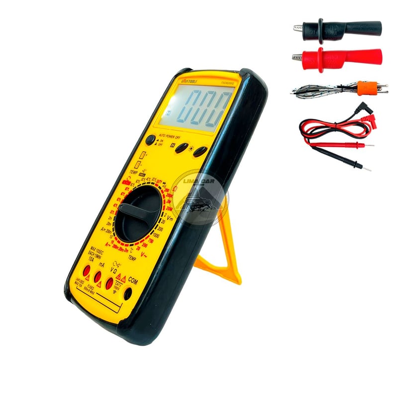 Multimetro Multitester Digital Automotriz Profesional UYUSTOOLS ...