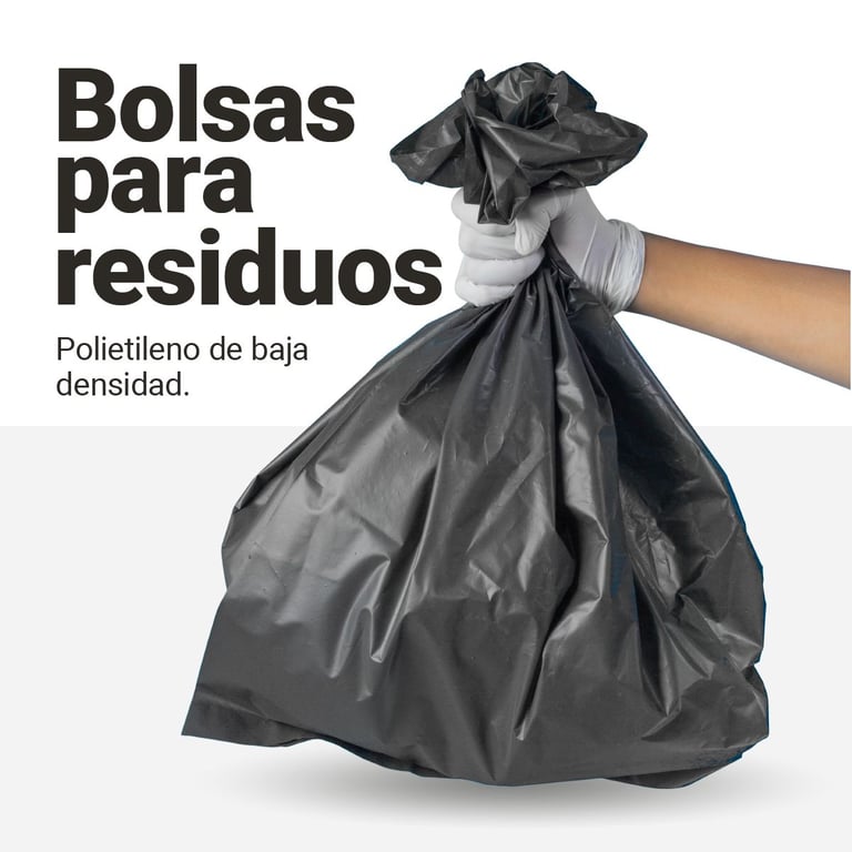 Bolsas negras para basura 50 L, 2 micras, 100 uds | Sodimac Perú