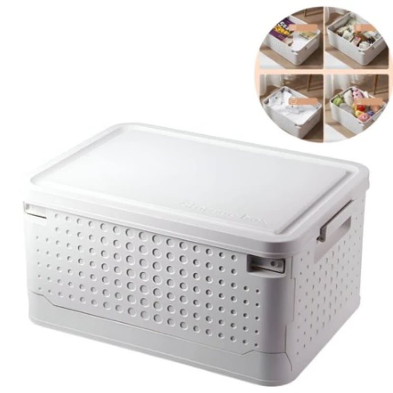 Caja Plegable Organizador Multiuso Blanco ELMEJORPRECIO | falabella.com
