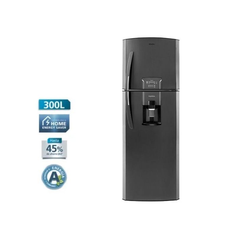 Refrigeradora Mabe RMA300FZPC No Frost 300Litros Black Stainless Steel ...