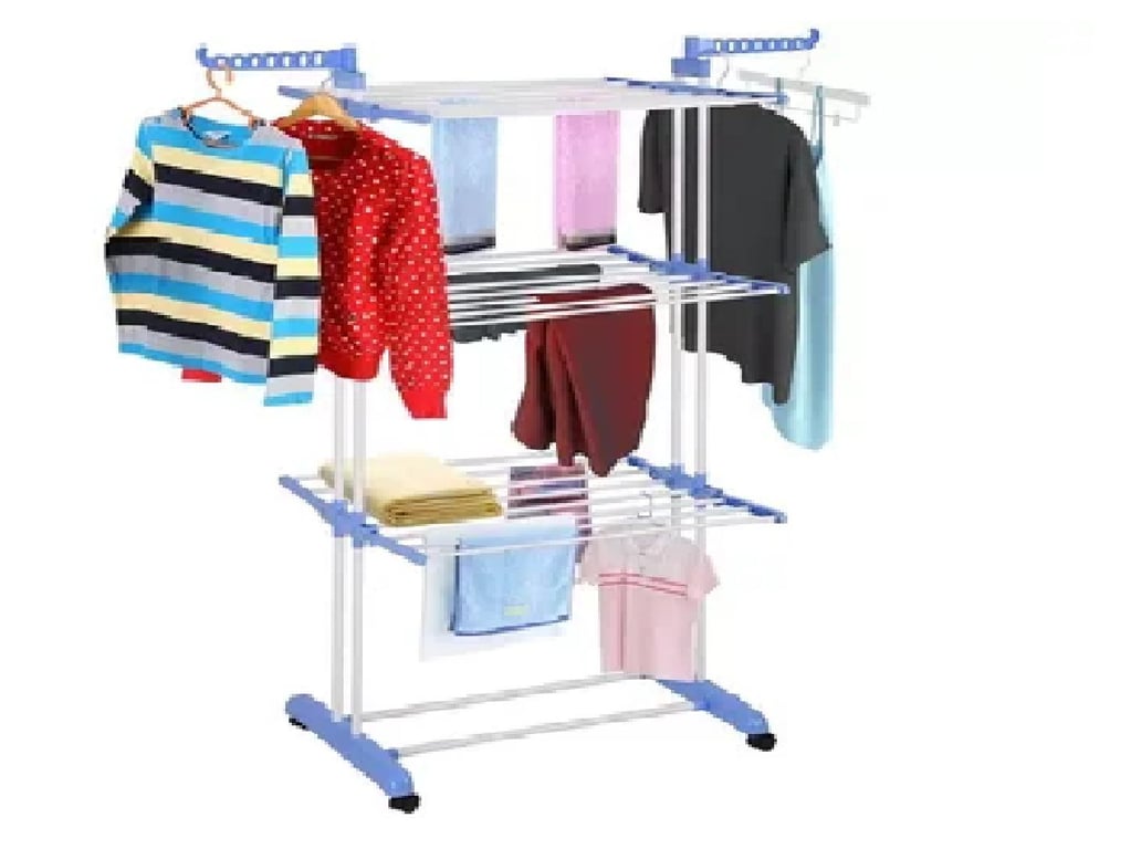 Tendedero Multifuncional Tendal Plegable de Ropa 3 Niveles | Sodimac ...