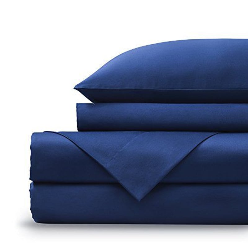 Sabanas Confort queen color Azul Nautico ARLIN TEXTIL | falabella.com