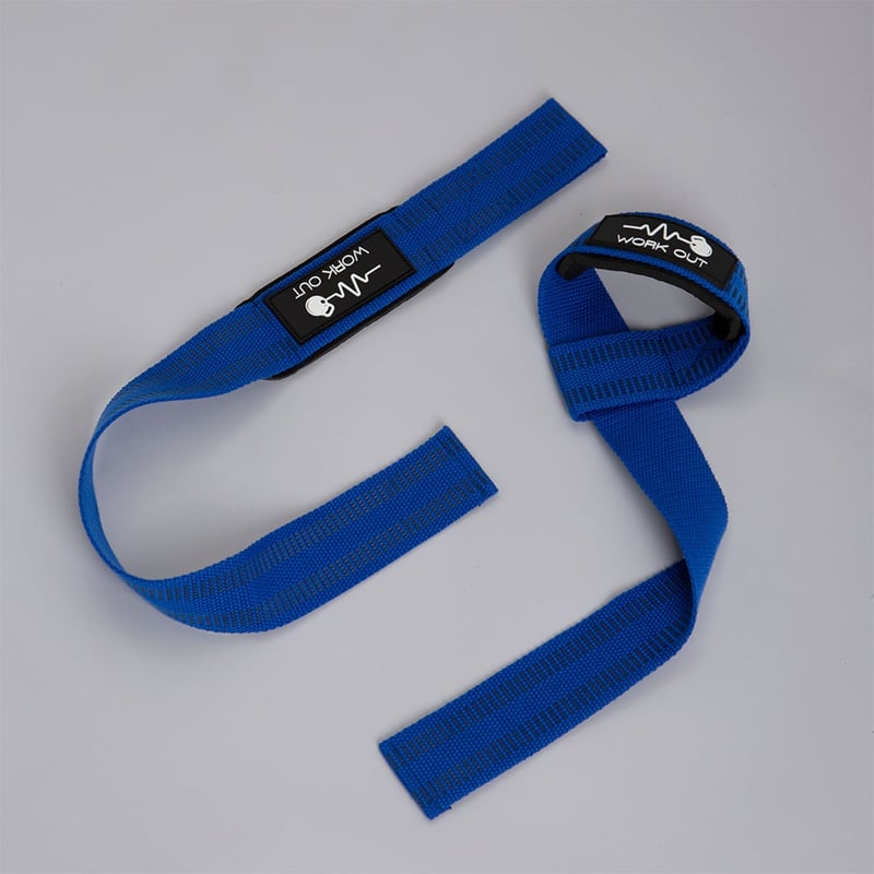 STRAPS PARA LEVANTAR PESAS - GIMNASIO - AZUL WORK OUT | falabella.com