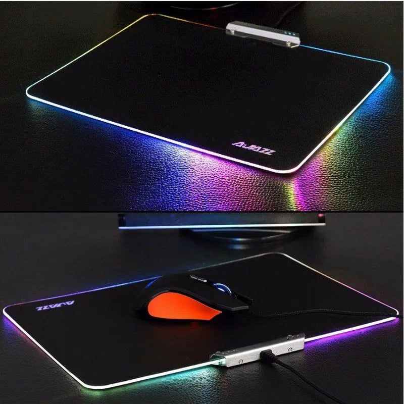 Mouse pad led gamer rgb touch control original ajazz GENERICO ...