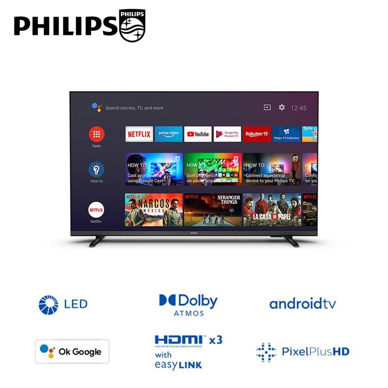 Televisor PHILIPS 32 SMART TV ANDROID HD 32PH6917 PHILIPS | falabella.com