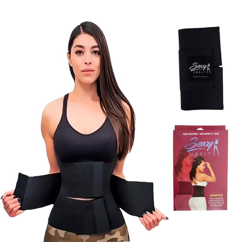 Faja de 3 Velcros Moldeadora de Cintura GENERICO | falabella.com