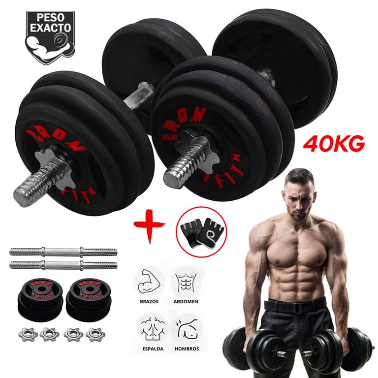 Set de Pesas armable 40kg HOLGU | falabella.com