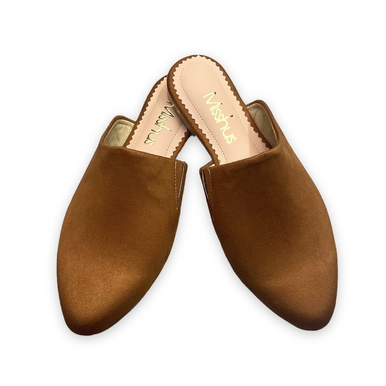 Zapatos mules Mujer Misshus Eva camel GENERICO | falabella.com