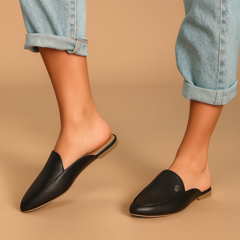 Zapatos mules Mujer Misshus Mica negro GENERICO | falabella.com