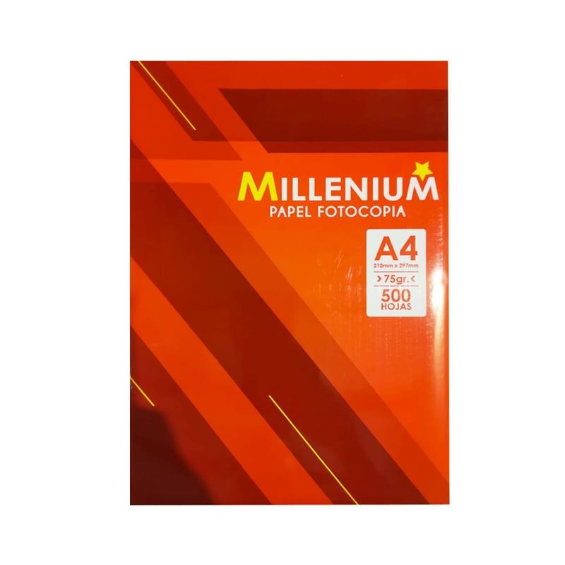 Papel Bond A4 75gr Paquete Útiles De Oficina 500 hojas GRETAIL ...