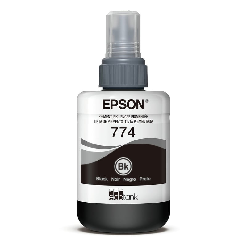TINTA EPSON 774 NEGRO (T774120) ORIGINAL EPSON | falabella.com