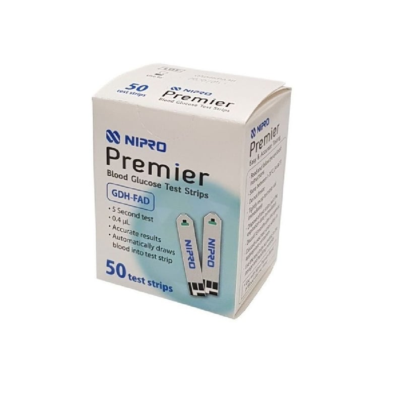 Tiras Reactivas NIPRO PREMIER CAJA X 50 UNIDADES NIPRO | falabella.com