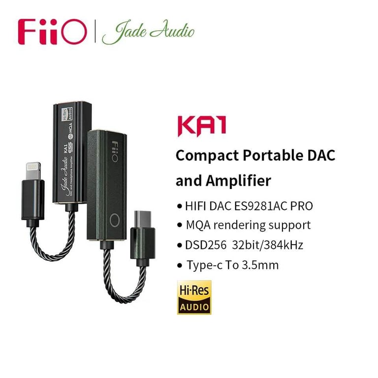 DAC Amplificador Fiio KA1 USB-C Portatil FIIO | falabella.com