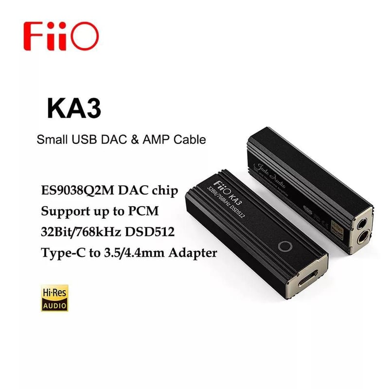 DAC Amplificador FiiO KA3 35mm 44mm FIIO | falabella.com