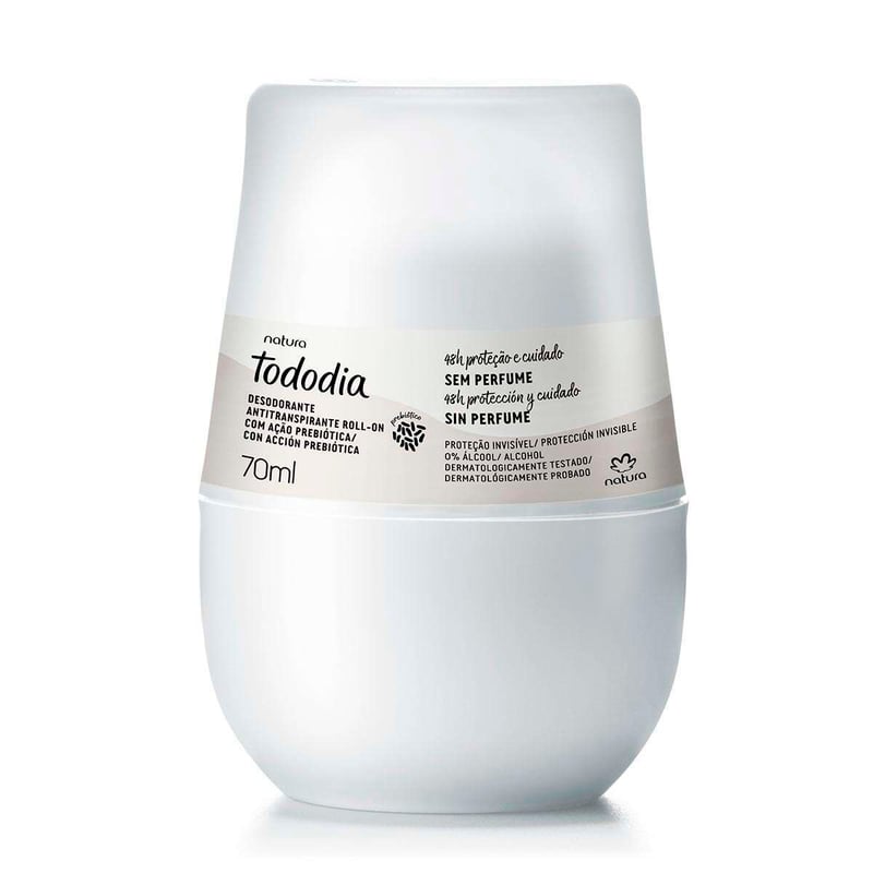 Desodorante roll-on invisible sin perfume Tododia NATURA | falabella.com