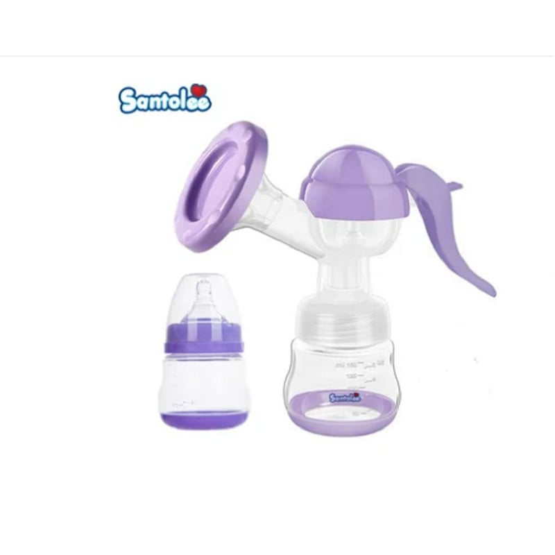 Santolee Extractor de Leche Materna Pezonera Manual morado SANTOLEE ...