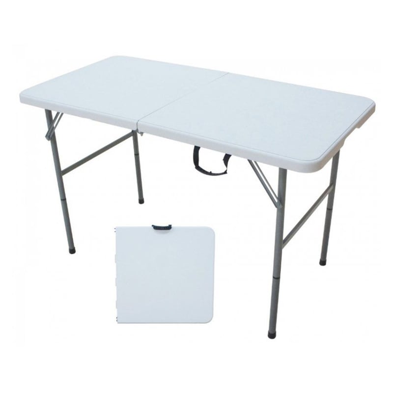 Mesa rectangular plegable 120cm - blanco HOME COLLECTION | falabella.com