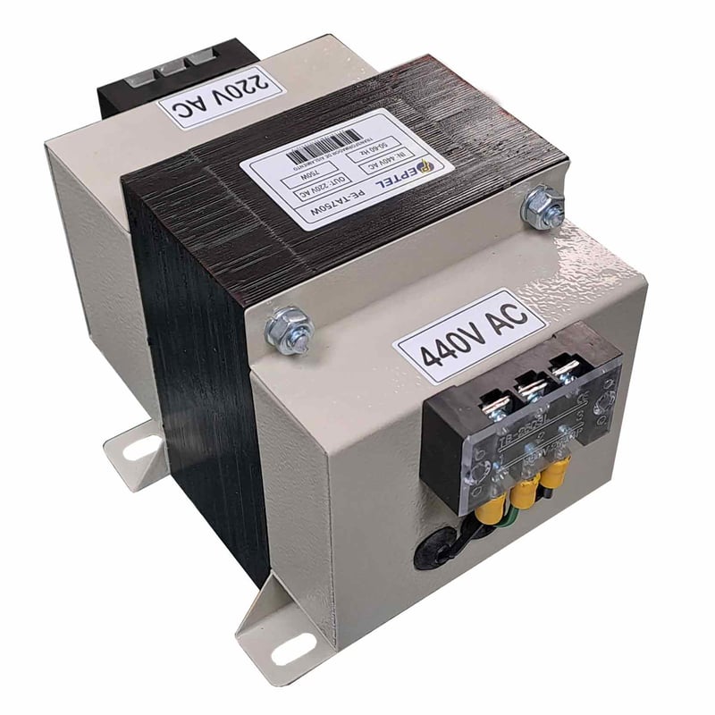 Transformador monofasico Peptel de 440v a 220v 750w 60hz GENERICO | falabella.com